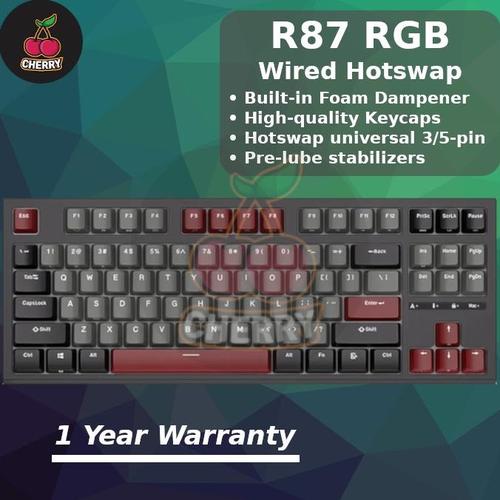 Jual Royal Kludge Rk R87 / R 87 Rgb Mechanical Keyboard Hotswap Tkl 87 ...