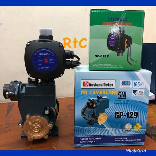 Jual Pompa booster pompa dorong low watt 125 watt booster otomatis ...