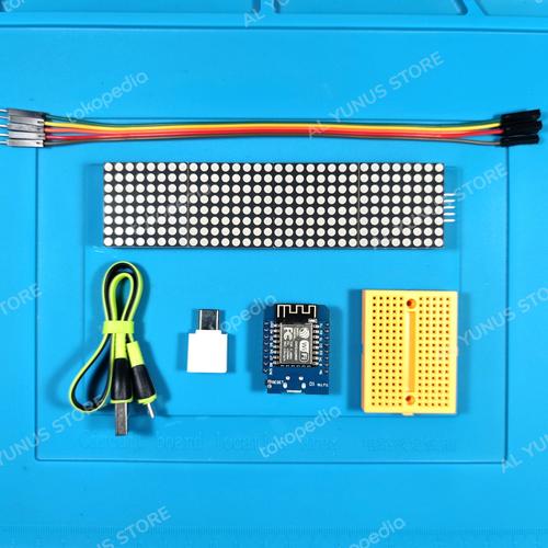 Jual Diy Kit Running Text Wifi Arduino Jakarta Utara Al Yunus Store