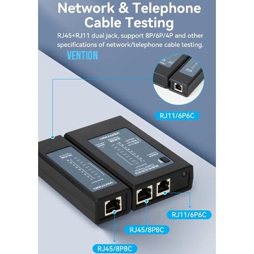 Jual Vention RJ45 LAN Tester Ethernet Universal RJ11 RJ45 - Kota Malang ...