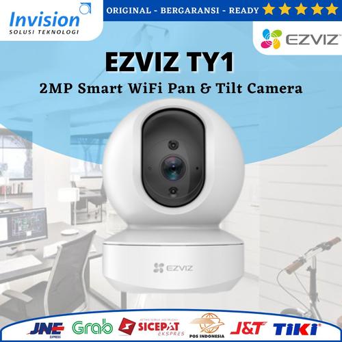 Jual EZVIZ TY1 2MP 4MP Smart Wifi Rotate IP Camera CCTV Indoor - Kota ...