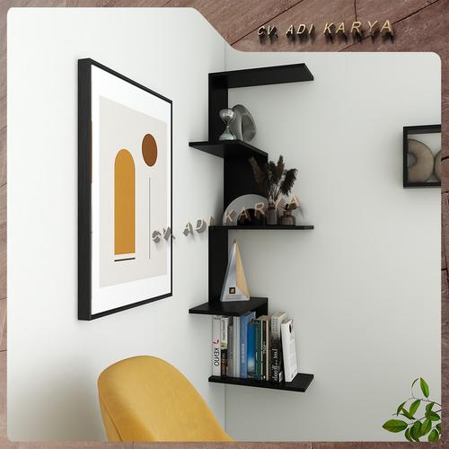Jual Rak Dinding Tempel Tembok Pojok Multifungsi Rak Hiasan Dinding ...
