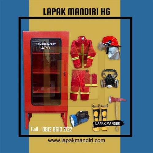Jual Lemari Pemadam Kebakaran | Lemari Peralatan APD | Lemari APD Set ...