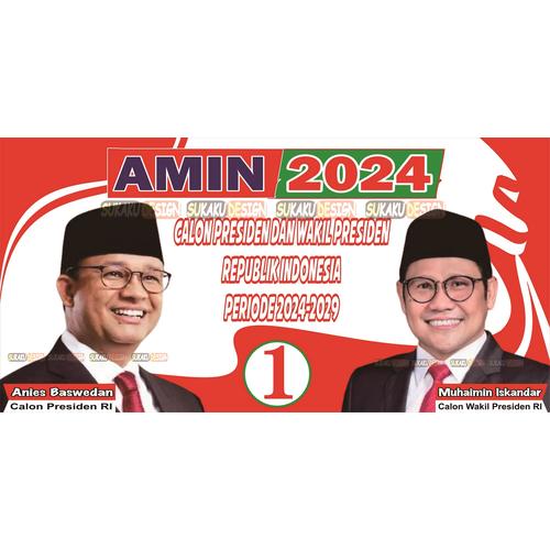 Jual BANNER ANIS MUHAIMIN 2024 / BISA COD - 2X1 - Jakarta Selatan ...