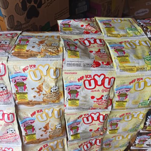 Jual Pop Ice Uyu Korean Milky Renceng - Cheese Orange - Kota Bekasi ...