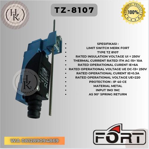 Jual Limit switch TZ-8107 FORT limit switch as besi / limit switch lidi ...
