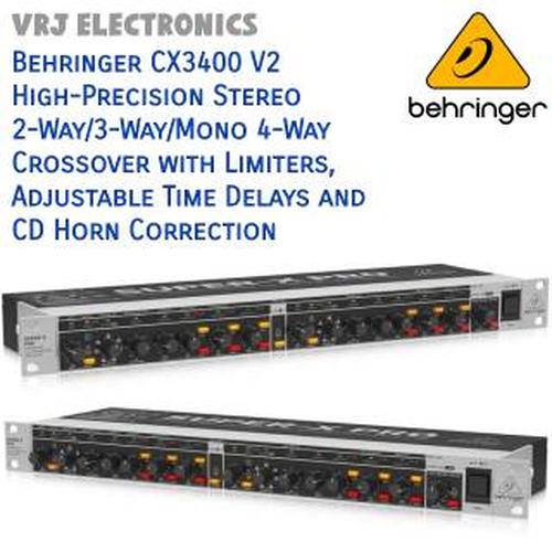 Jual Behringer CX3400 V2 High-Precision Stereo 2-Way/3-Way/Mono 4-Way ...