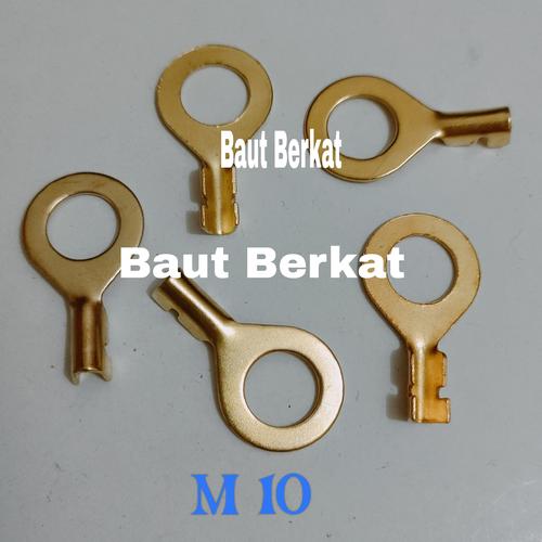 Jual skun aki bulat m10 skun kabel 10mm skun terminal kabel bulat 10mm ...