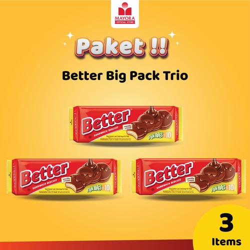 Promo Biskuit Better Big Pack Trio - Jakarta Barat - Mayora Official ...