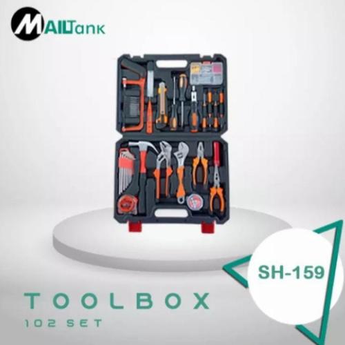 Jual MAILTANK SH159 TOOLBOX TOOLSET 102 PCS TOOLKIT TOOL BOX TOOL SET ...