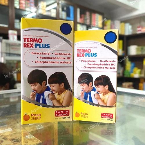 Jual Termo Rex (Termorex) Plus Rasa Jeruk - obat batuk, pilek, demam ...