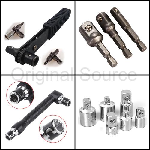 Promo Adaptor Gagang Ratchet Sambungan Konverter Kunci Shock Socket ...