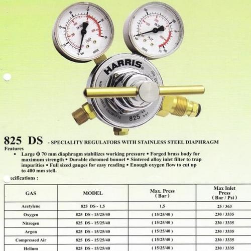 Jual REGULATOR HARRIS 825 DS/NITROGEN ARGON/OKSIGEN 40 BAR - Jakarta ...