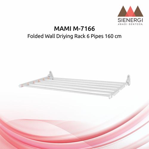 Jual MAMI M-7166 Folded Wall Driying Rack 6 Pipes 160 cm - Kota ...