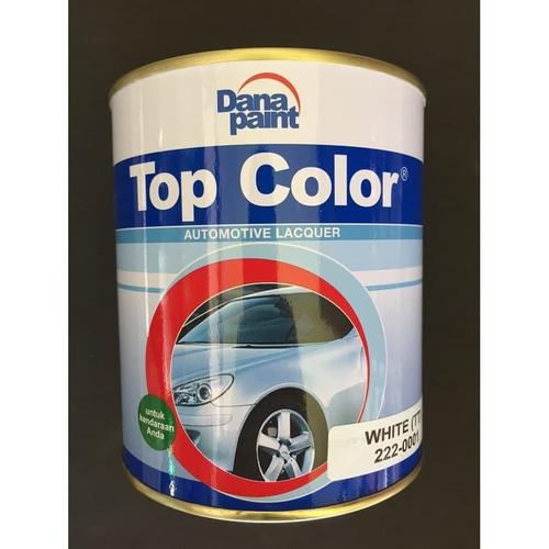 Jual Cat Top Color / Danapaint Top Color putih atau hitam Cat Besi ...