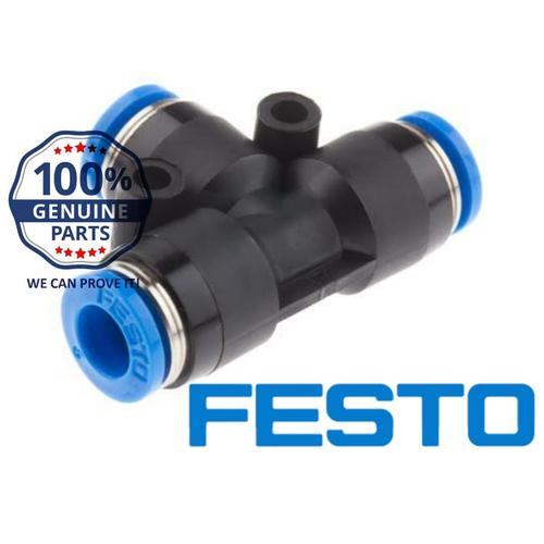 Jual FESTO PUSH IN TEE CONNECTOR QST-12 12MM / FITTING TEE GENUINE ...