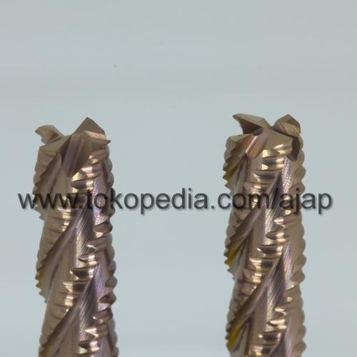 Jual ROUGHING ENDMILL 4F 10mm hrc55 hrc 55 CARBIDE mata router CNC bit ...