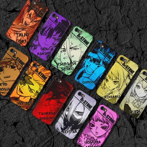 Promo Dr Stone Collection Anime Phone Case - senku, glasscase - Kab ...