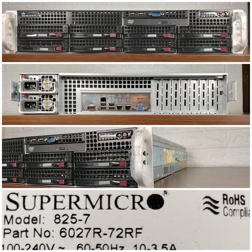 Jual SERVER MURAH DOUBLE PROCESSOR SUPERMICRO TIPE 825 -7 6027R-72RF ...