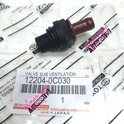 Jual PCV VALVE TOYOTA INNOVA INOVA REBORN FORTUNER VRZ HILUX REVO ...