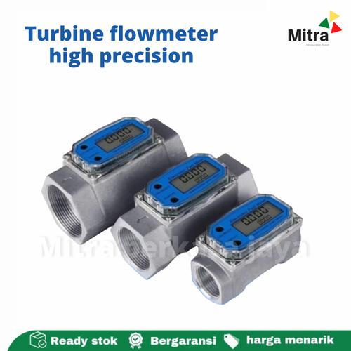 Jual digital flow meter turbine 1,5 inch Flow meter Solar/Air Digital 1 ...
