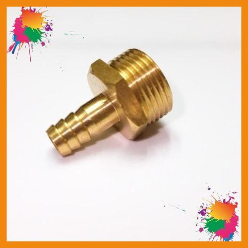 Jual Neple selang 1" x 1/2" inch Hose Nepel nipple drat luar kuningan ...