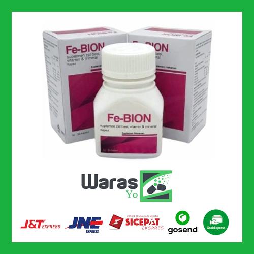 Jual [SW] Fe-Bion Suplemen Zat Besi, Vitamin & Mineral untuk Anemia 30 Kaps - Kab. Bandung ...