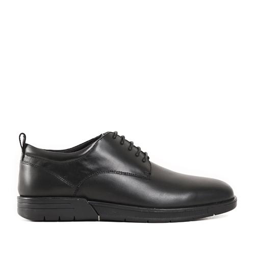 Promo Prabu - Nadim Black Sepatu Kulit Derby Pria Hitam - 43 - Kota ...