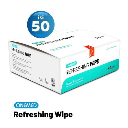 Jual Refreshing Wipe Tissue Antiseptik Steril Wipe Box Isi 50 Pcs ...