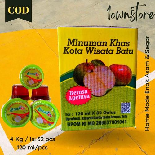 Jual MINUMAN SARI APEL BATU OLEH OLEH KHAS KOTA MALANG BROSEM - Kota ...