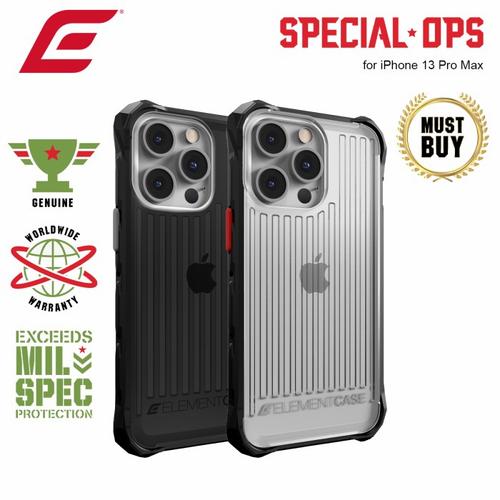 Jual Element CASING iPhone 13 Pro MAX Casing - Special Black OPS ...