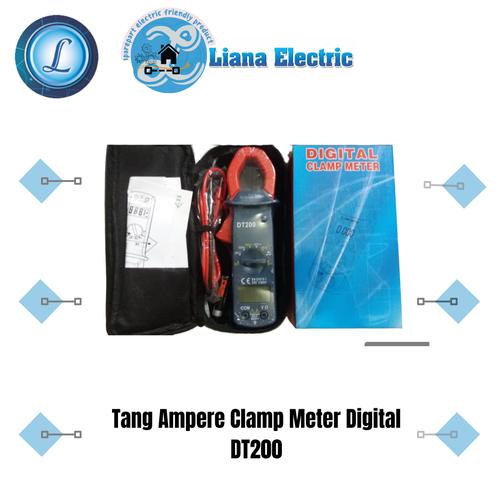 Jual Tang Ampere Clamp Meter Digital DT200 / Tang Amp DT-200 - Jakarta ...