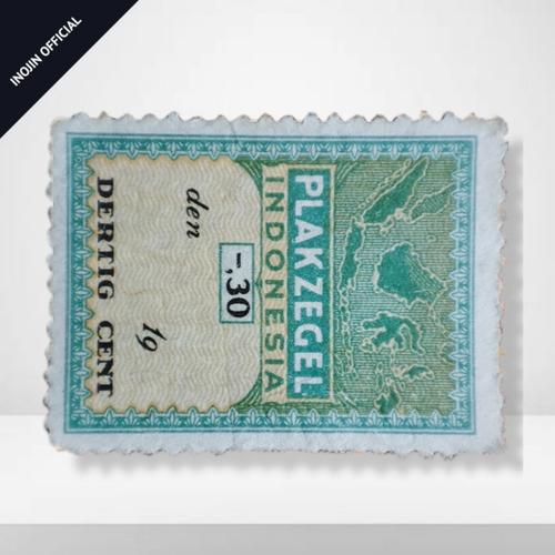 Jual Plak Zegel Indonesia 30 Cent Perangko Asli Original - Kab. Bogor ...