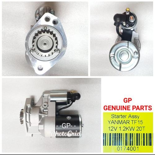 Jual Dinamo Starter Yanmar TF105 TF155 R TF-15 TF150 TF190 TF55 QTB 12V 20T 0174001 - Jakarta ...