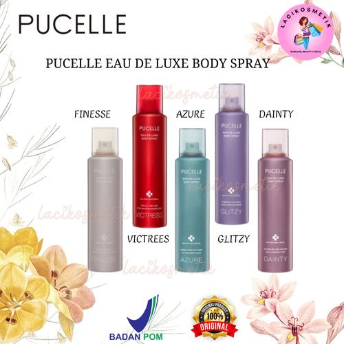 Jual PUCELLE EAU DE LUXE BODY SPRAY - BODY SPRAY BPOM ORIGINAL - GLITZY ...