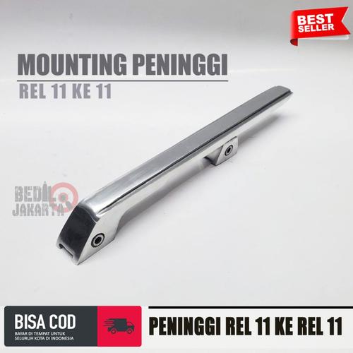 Jual Mounting Peninggi Rel 11 Ke 11 mm Mounting Rel Rail 11 Monting Adafter - Jakarta Pusat ...