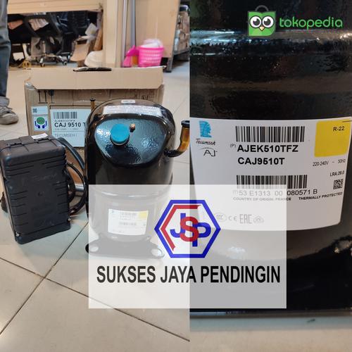 Jual Compressor Tecumseh CAJ9510T R22 Las / Kompresor Tecumseh CAJ9510T ...