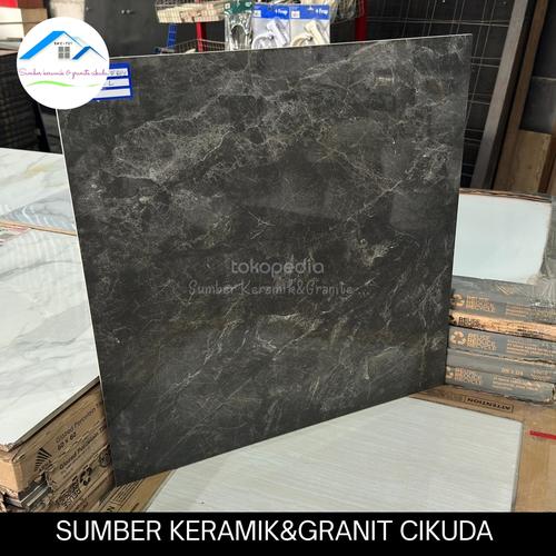 Jual GRANIT 60X60 GLOSSY MARMER / NALA DARK GREY LOCAL - ARNA - - Kab. Bogor - Sumber Keramik ...