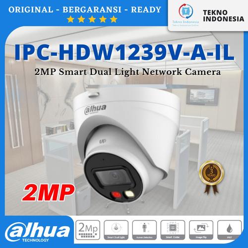 Jual Dahua IPC HDW1239V-A-IL 2MP Smart Dual Light Audio Camera CCTV Indoor - Kota Semarang ...