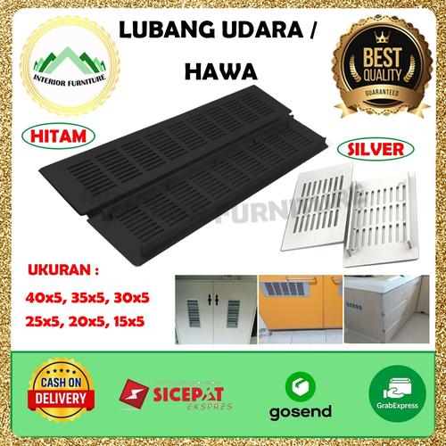 Jual Lubang Hawa Aluminium 5 mm/ Ventilator / Lubang angin / Saringan ...