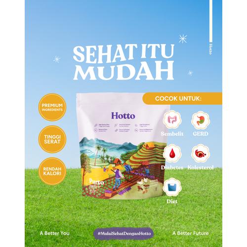 Jual hotto purto superfood MULTIGRAIN OATS+UBI UNGU 4 POUCH ISI 64 ...