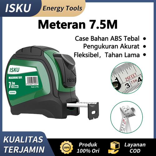 Jual Isku Meteran Tape 5M/Measuring Tape/Roll Meter/Meteran Tukang ...