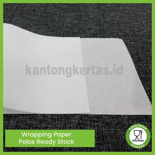Jual Wrapping Paper Kertas Pelapis Kertas Pembungkus polos 30x100cm ...