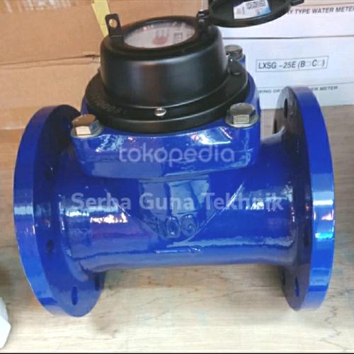 Jual Meteran Air 4" inch Arita Flow Water Meter Pengukur Air Flange 100 ...