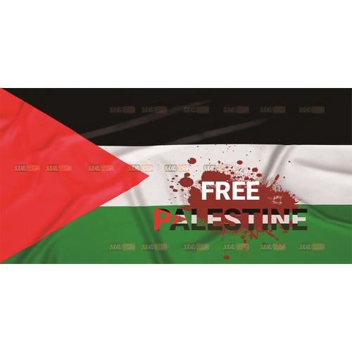 Jual Banner / Spanduk PALESTINE / PALESTINA free tambah tulisan / bisa ...