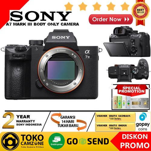 Jual Sony Alpha 7 III / a7 III Garansi Resmi Mirrorless A7III - Body ...