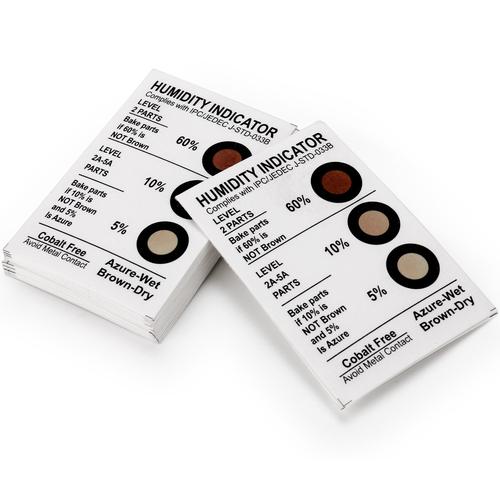 Jual Humidity Indicator Card Cobalt Free - 3 Spots (5%, 10%, 60%) HIC ...