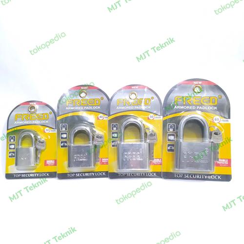 Jual Gembok Ukuran 30mm, 40mm, 50mm dan 60mm Leher Pendek - 40mm - Kota ...
