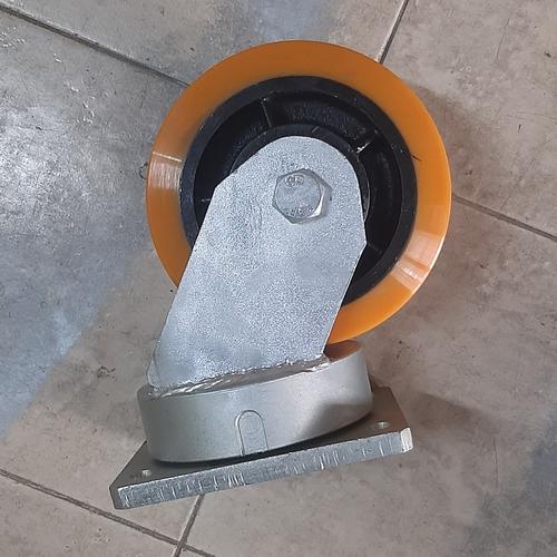 Jual roda trolly extra heavy duty 10 inch kapasitas 2.5 ton/pcs ...