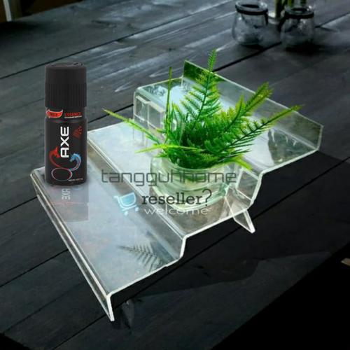 Jual Rak display akrilik bertingkat lebar 20 cm multifungsi - Kab ...